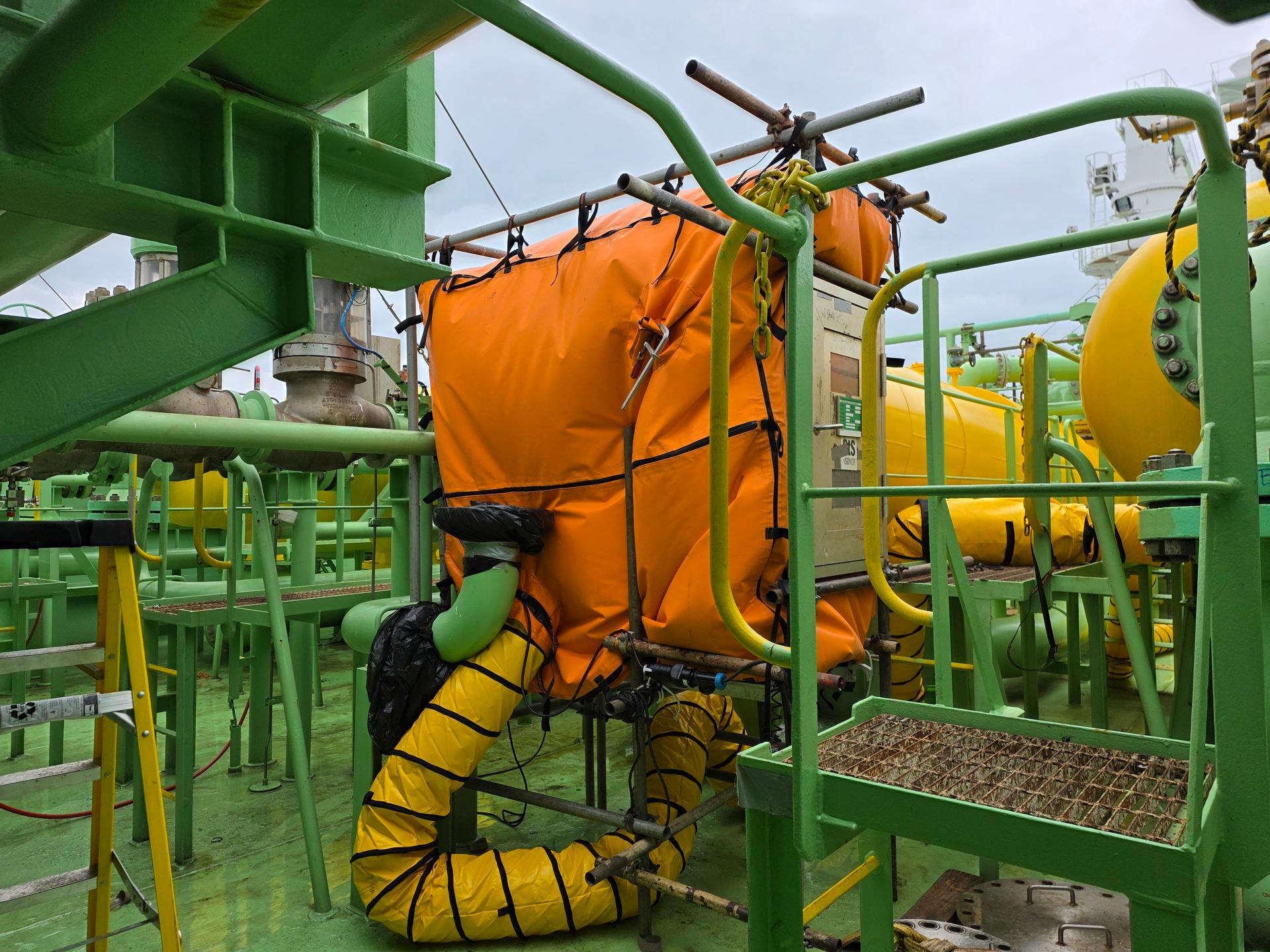 Reparasjon i habitat – BW SINGAPORE, Adriaterhavet | StS-ISONOR AS